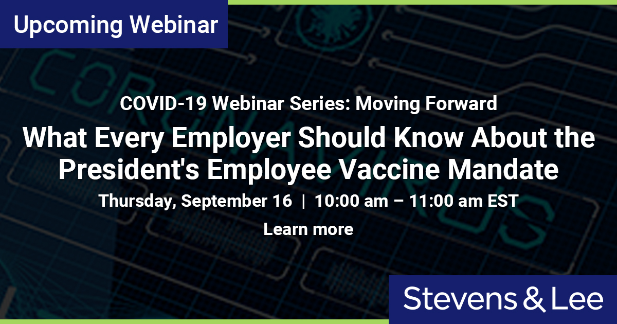 What Every Employer Should Know About the President's Employee Vaccine ...