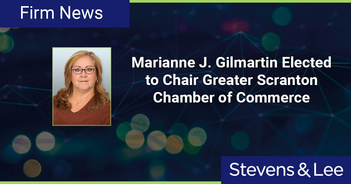 Marianne J. Gilmartin Elected to Chair Greater Scranton Chamber of ...